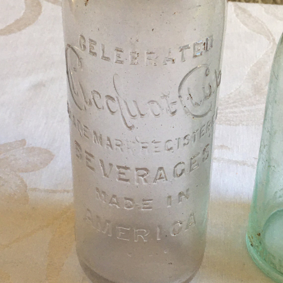Vintage Choose Beaufont or Clicquot Club Soda Bottle. Large or Small ...