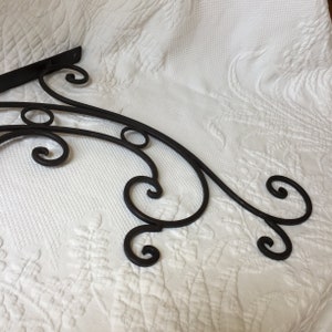 Vintage Wrought Iron Swirls and Curly Cues for Outdoor or Indoor Corner ...