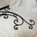 Vintage Wrought Iron Swirls and Curly Cues for Outdoor or Indoor Corner ...