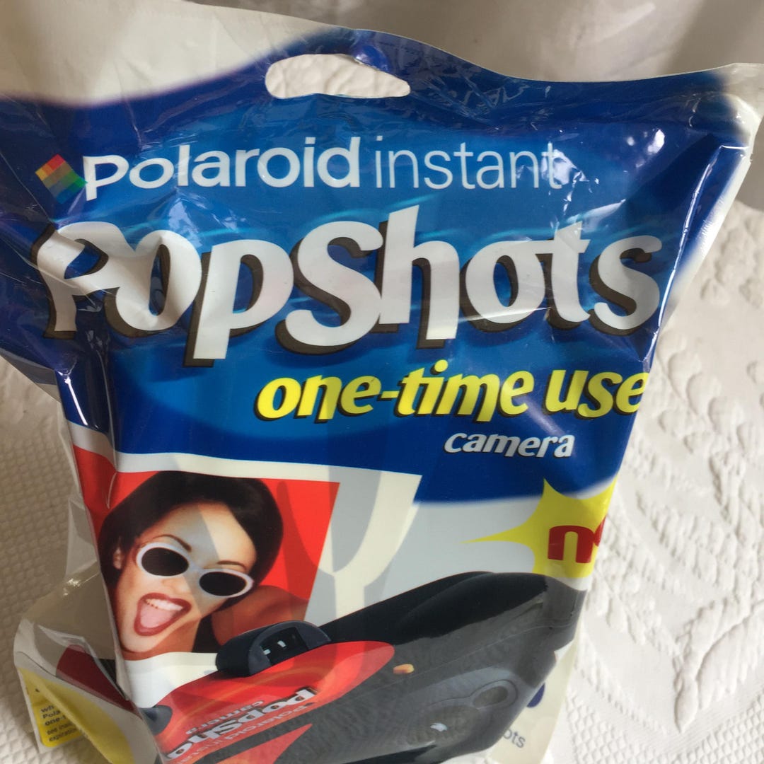 Vintage Polaroid Instant Popshots One-time Use Camera. in Package and ...