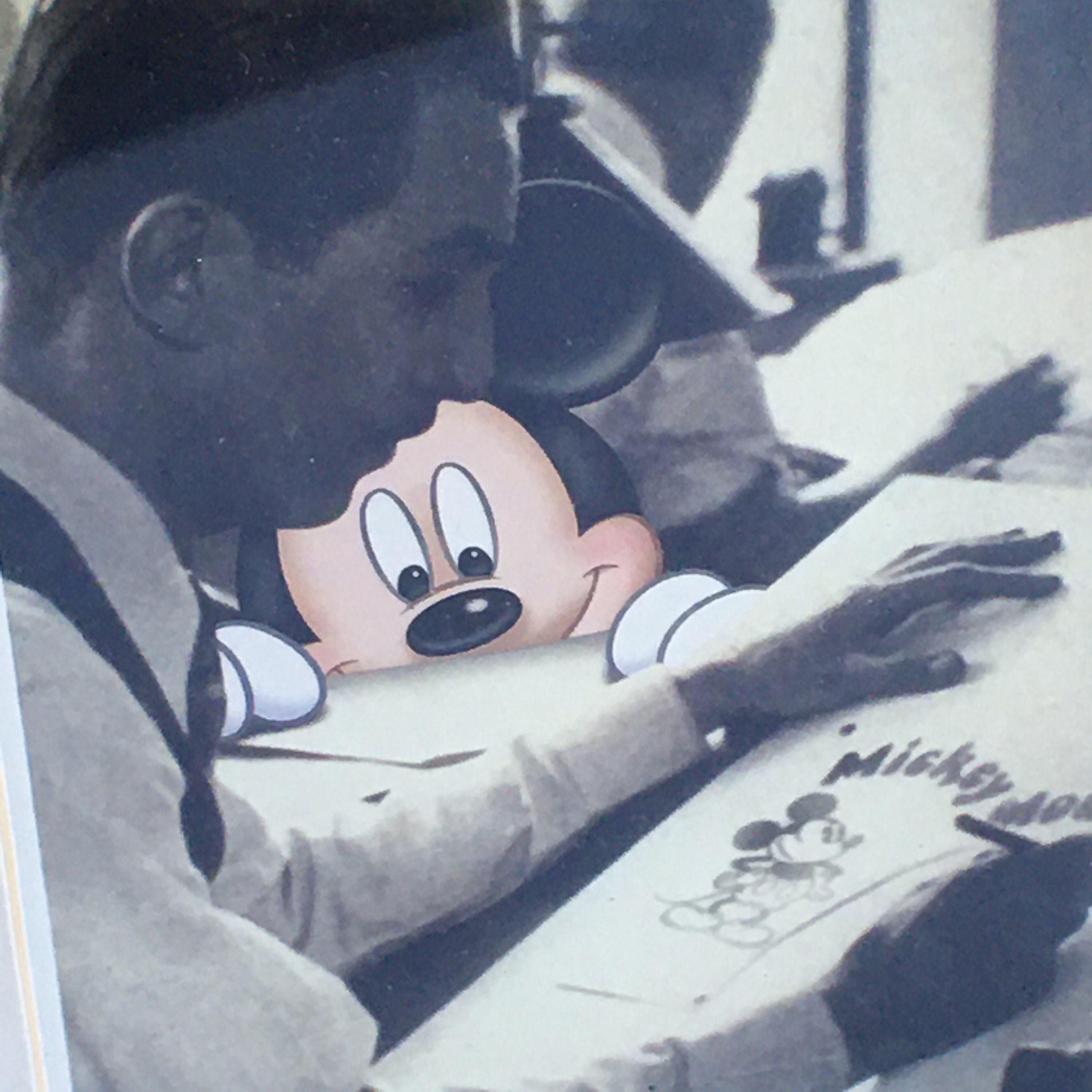 Vintage Walt Disney Cartoonist of Mickey Mouse. Picture of - Etsy UK