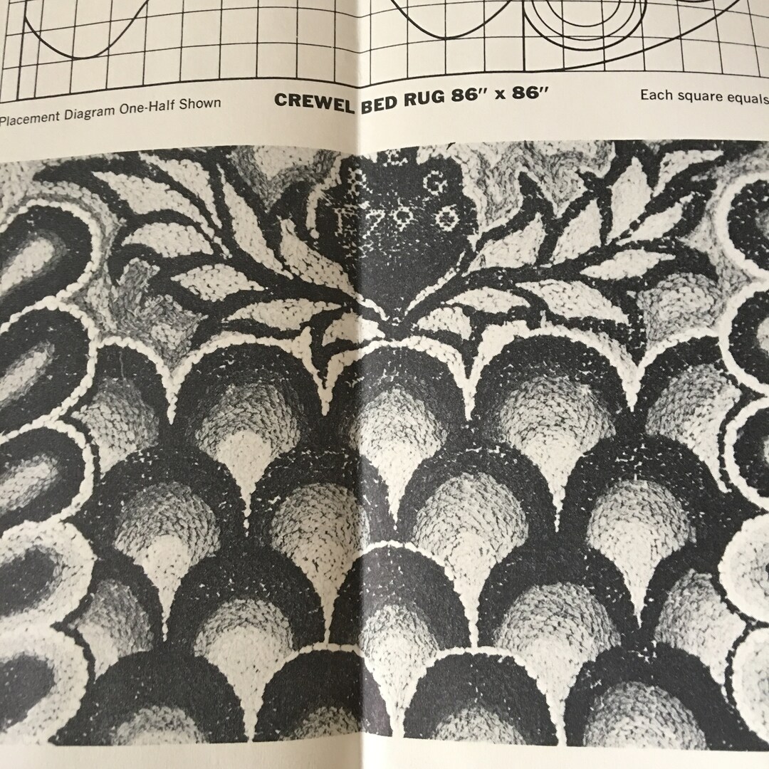 Vintage Rug Making Patterns, Laura Ingalls Wilder Home Museum. 1963 ...