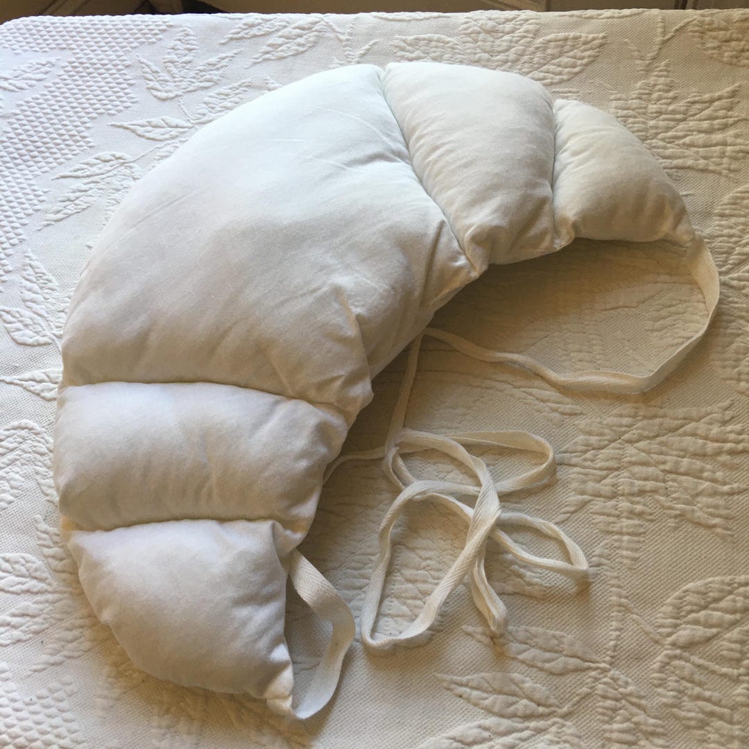 Handmade 18th Century Crescent Bum Roll. Tie Twill Tape Around Waist ...