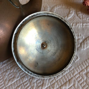 Vintage Small Copper Teapot With Wooden Handle and Knob on Lid. Swing ...