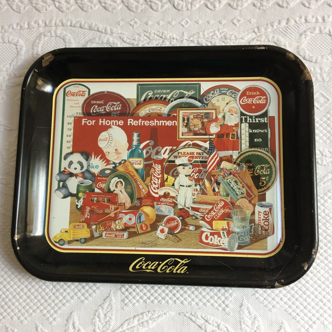 Vintage 1996 Coca Cola Tray Through the Years, II. Sandra Ethridge ...