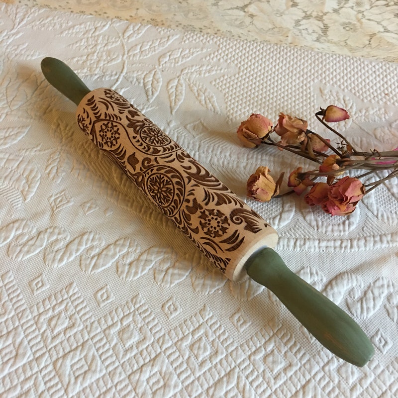 Carved Rolling Pin - Etsy