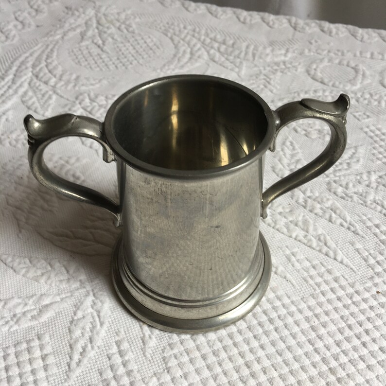Vintage Colonial Pewter Cream and Sugar by Smyth. Made in England ...