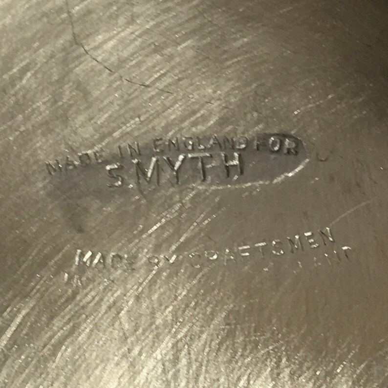 Vintage Colonial Pewter Cream and Sugar by Smyth. Made in England ...
