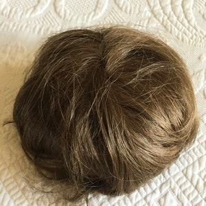 Vintage Dynel Fiber Doll Wig. Made in USA. 4" to 4 1/2" Doll Head ...