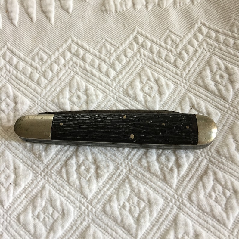 Vintage L F & C Pocket Knife. Long Blade. Aged Pocket Knife. | Etsy