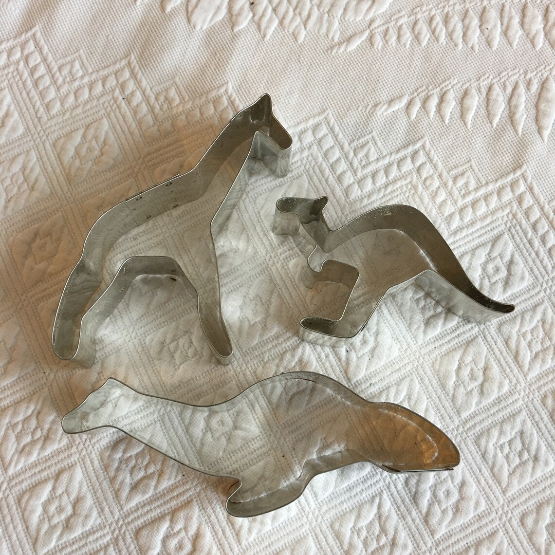 Vintage Wild Animal Cookie Cutters. Kangaroo Seal and Giraffe - Etsy