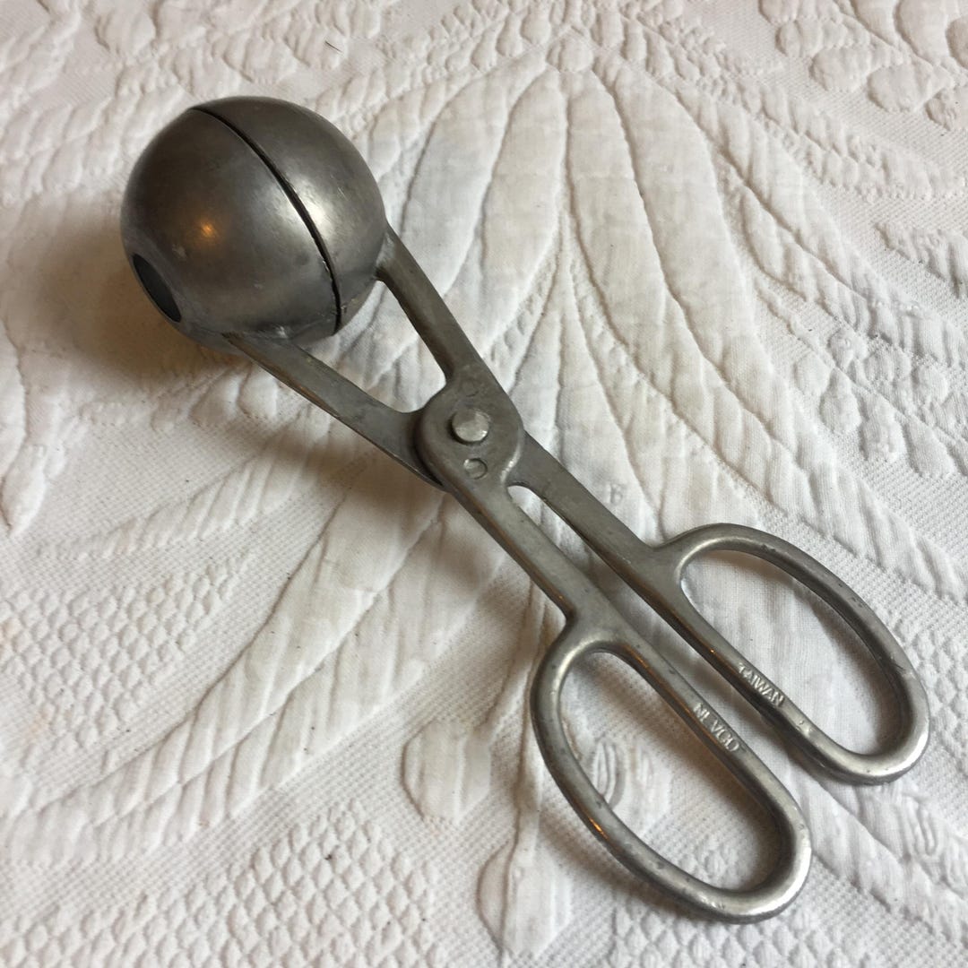 Vintage Nevco Melon Ball Maker. Aluminum Scissors Style Former of ...
