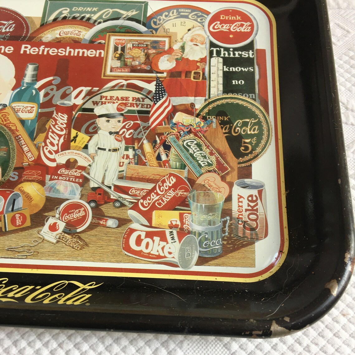 Vintage 1996 Coca Cola Tray Through the Years, II. Sandra Ethridge ...