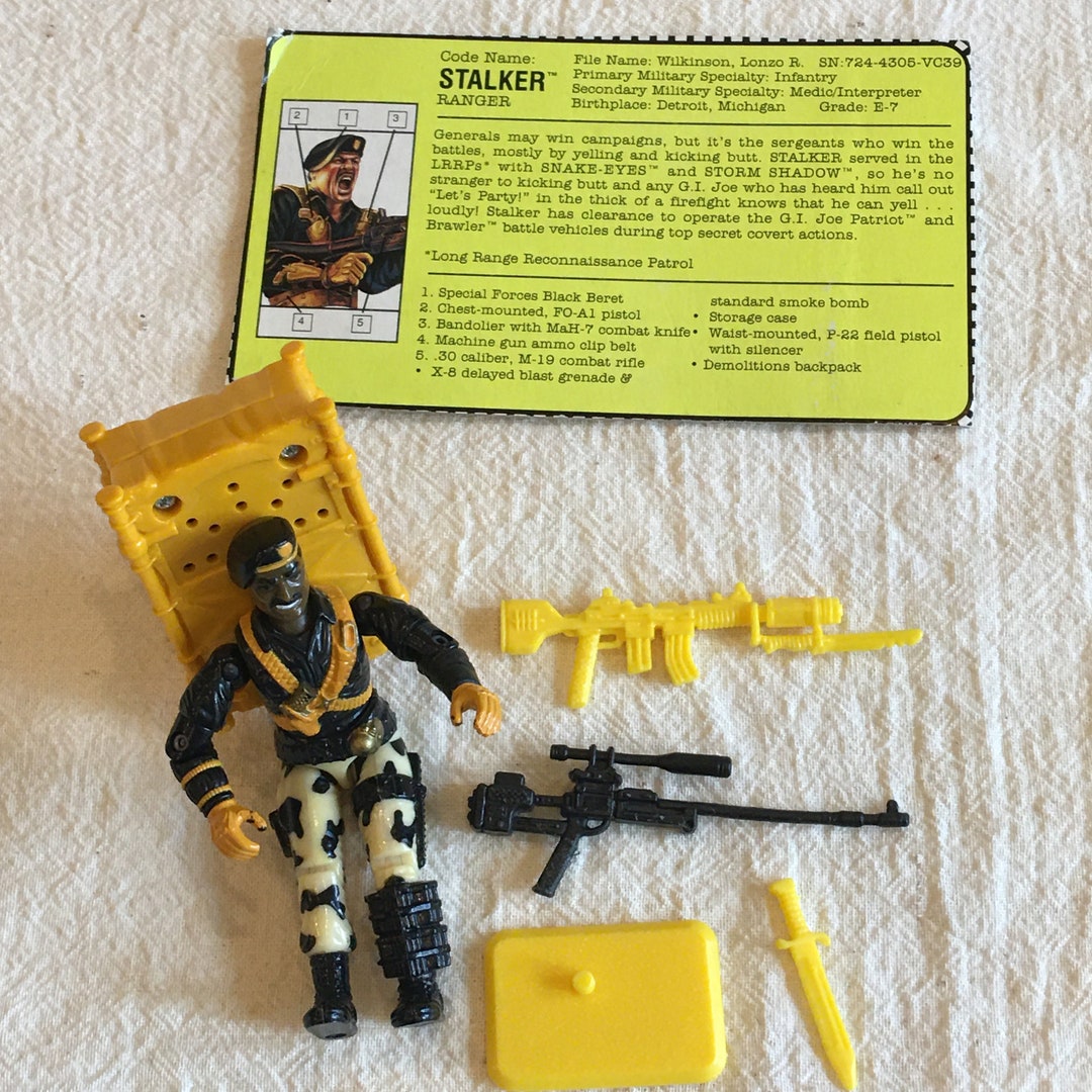 Stalker gi joe action figure store