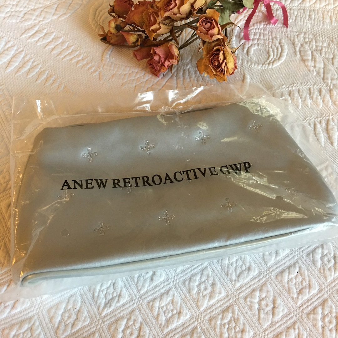 Vintage 2000 Avon Silver Zippered Make-up Pouch. A New Retroactive GWP ...