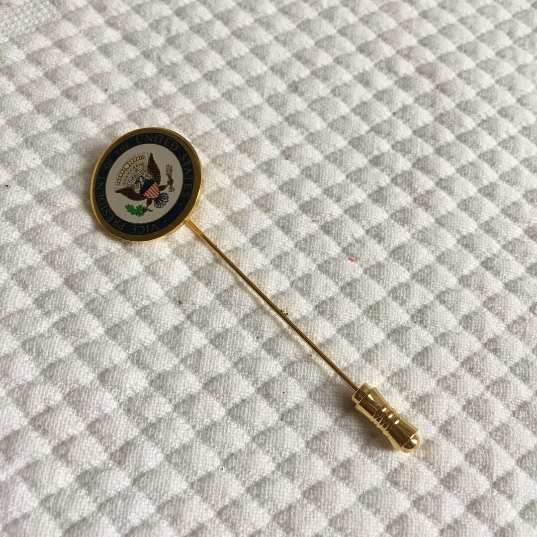 Vintage 1981 George Bush Stick Pin. Vice President of the United States ...
