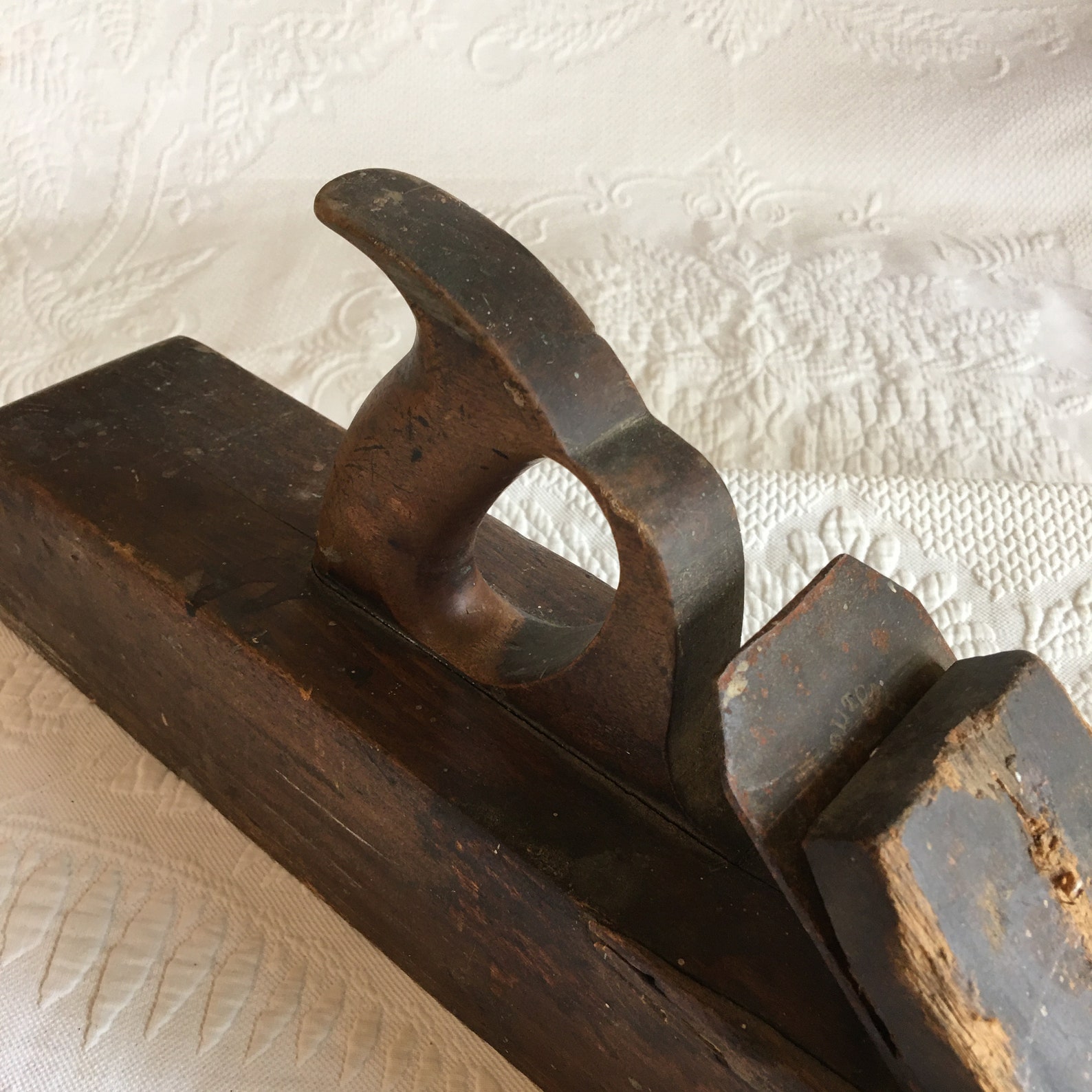 Antique Carpenter's Wood Hand Planer. Blade in Planer. the | Etsy