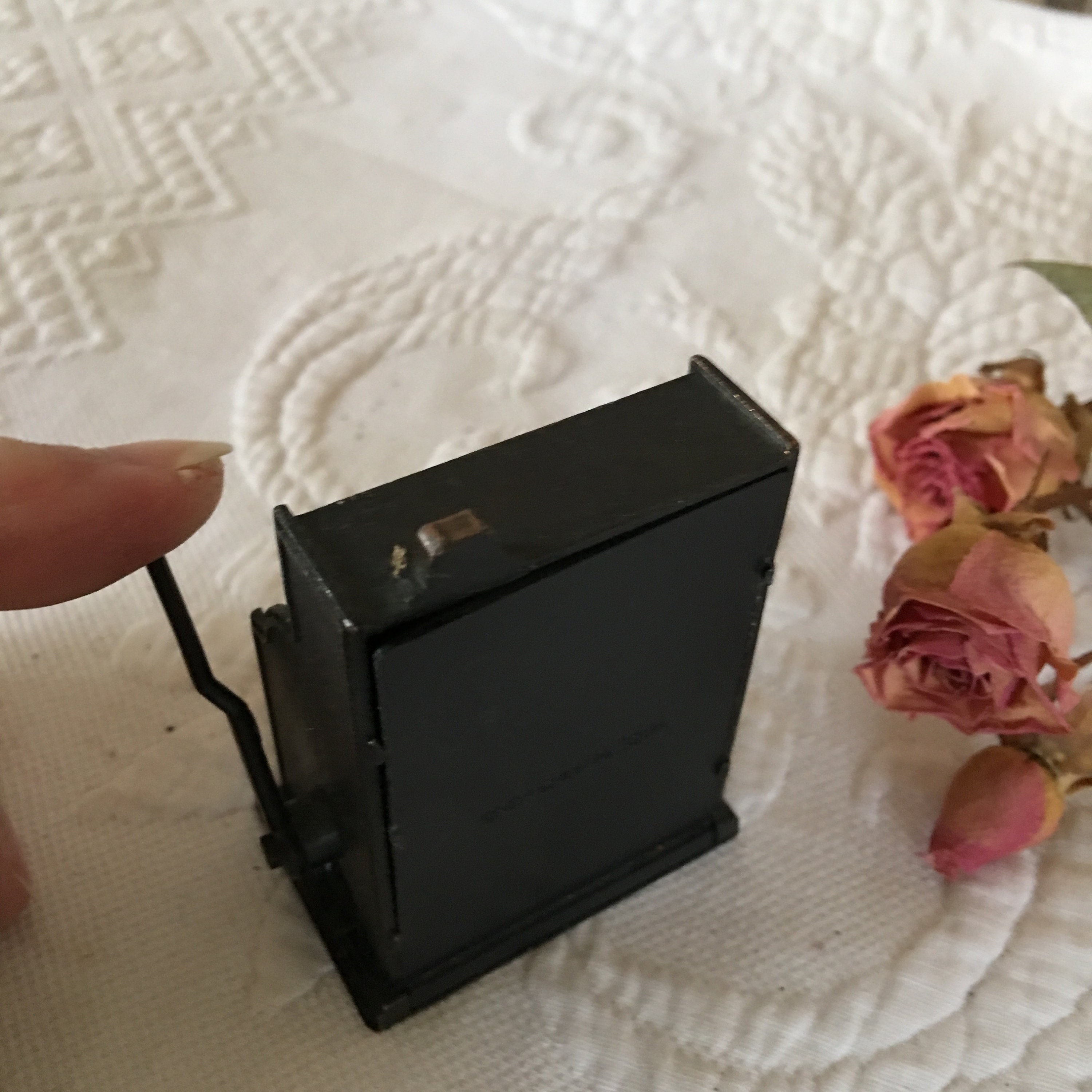 Vintage Cast Iron Pencil Sharpener. Old Slot Machine With Moveable Arm ...