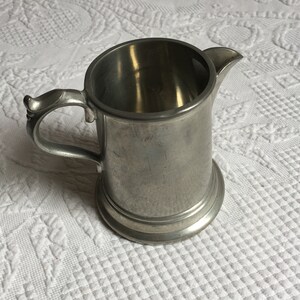 Vintage Colonial Pewter Cream and Sugar by Smyth. Made in England ...
