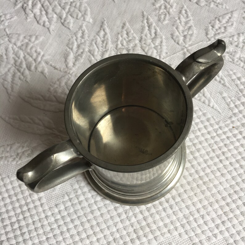 Vintage Colonial Pewter Cream and Sugar by Smyth. Made in England ...