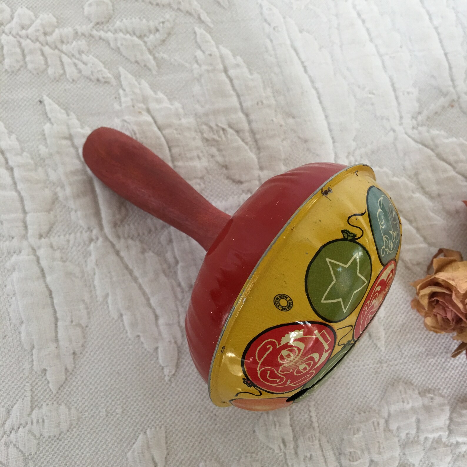 Vintage 1930s Noise Maker Rattle Toy. Wood Handled Rattle Type - Etsy