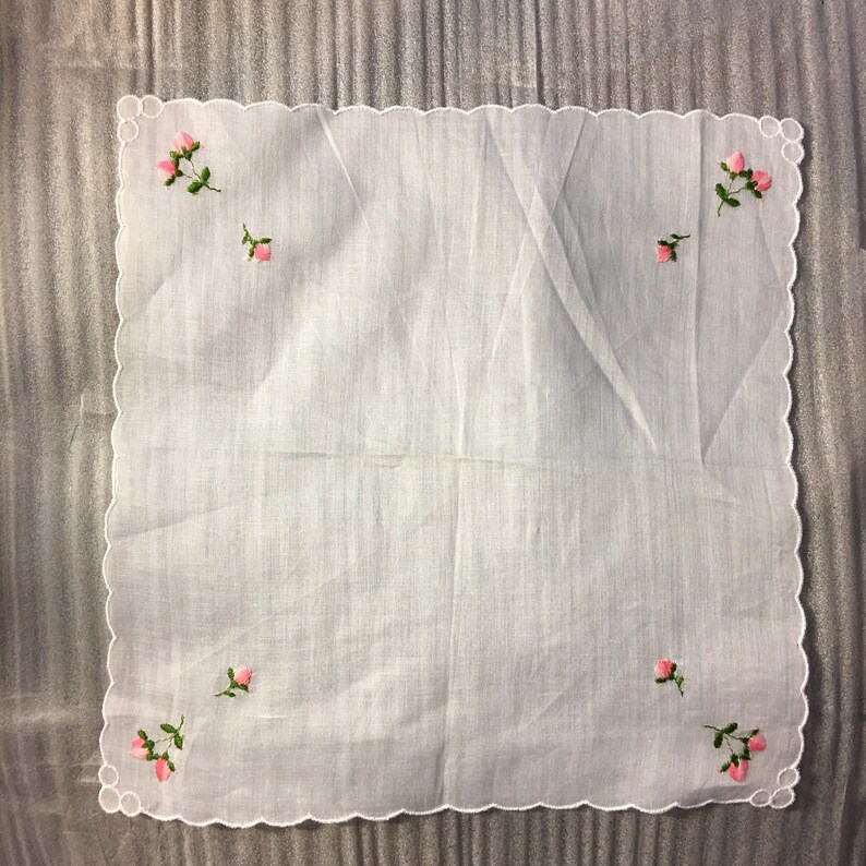 Vintage Handkerchief Greeting Card. Choose Your Card. Angel - Etsy