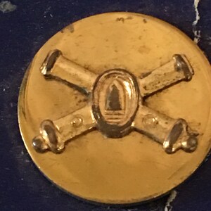 Vintage Military Pins. These Gold Military Pins Each Have 2 Slide and ...