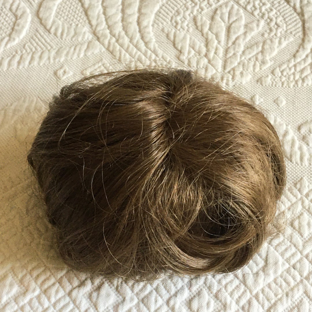 Vintage Dynel Fiber Doll Wig. Made in USA. 4" to 4 1/2" Doll Head ...
