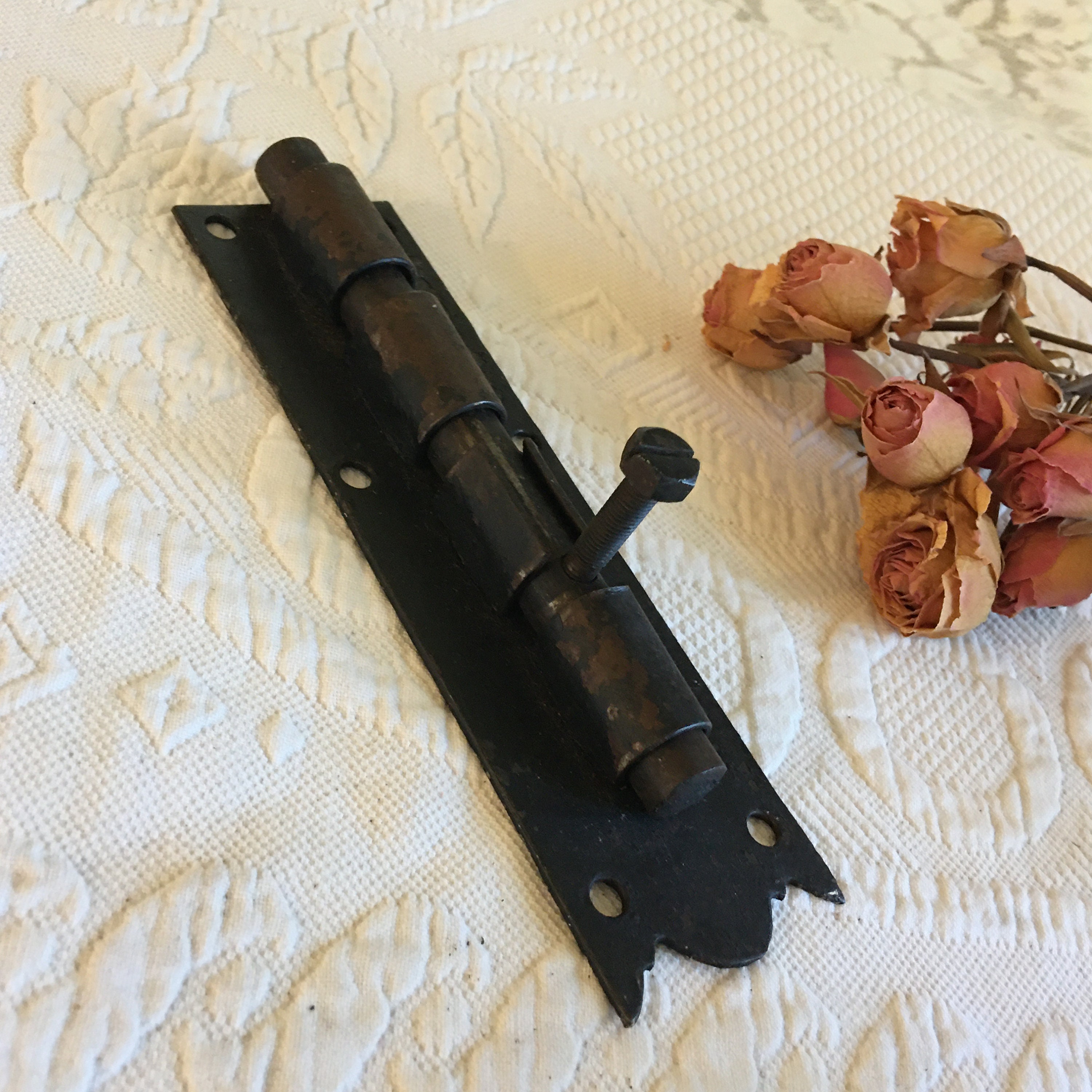 Vintage Barn Door Sliding Latch. Cast Iron Door Lock Like for | Etsy