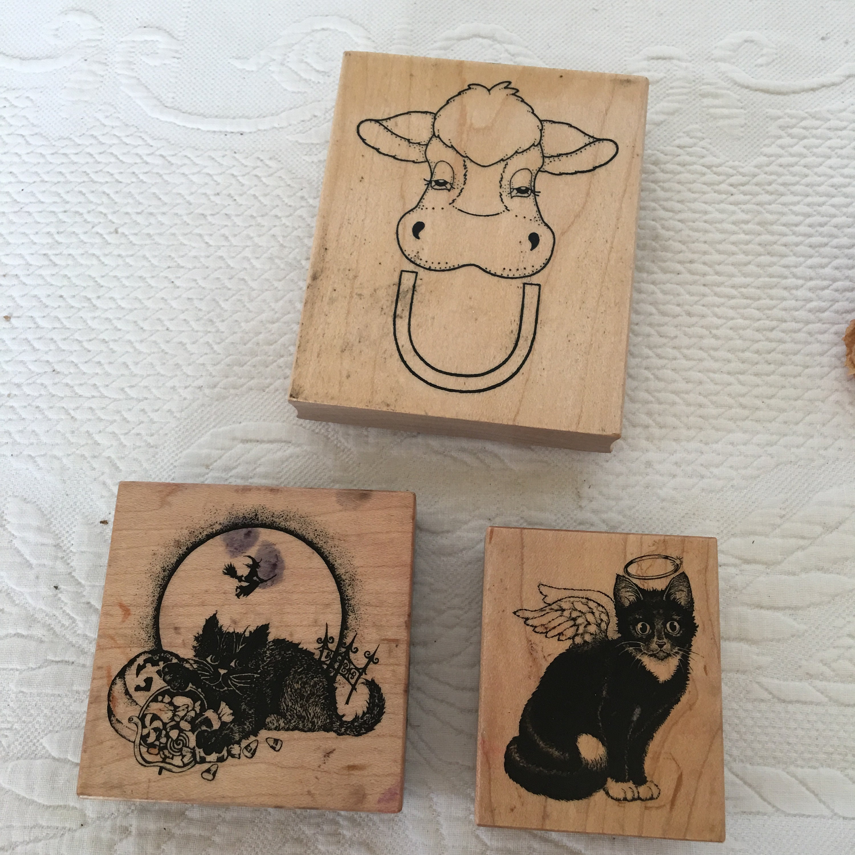 Craft Rubber Stamps. 3 Animal Designs Rubber Stamps. Darcie's Stamp of ...