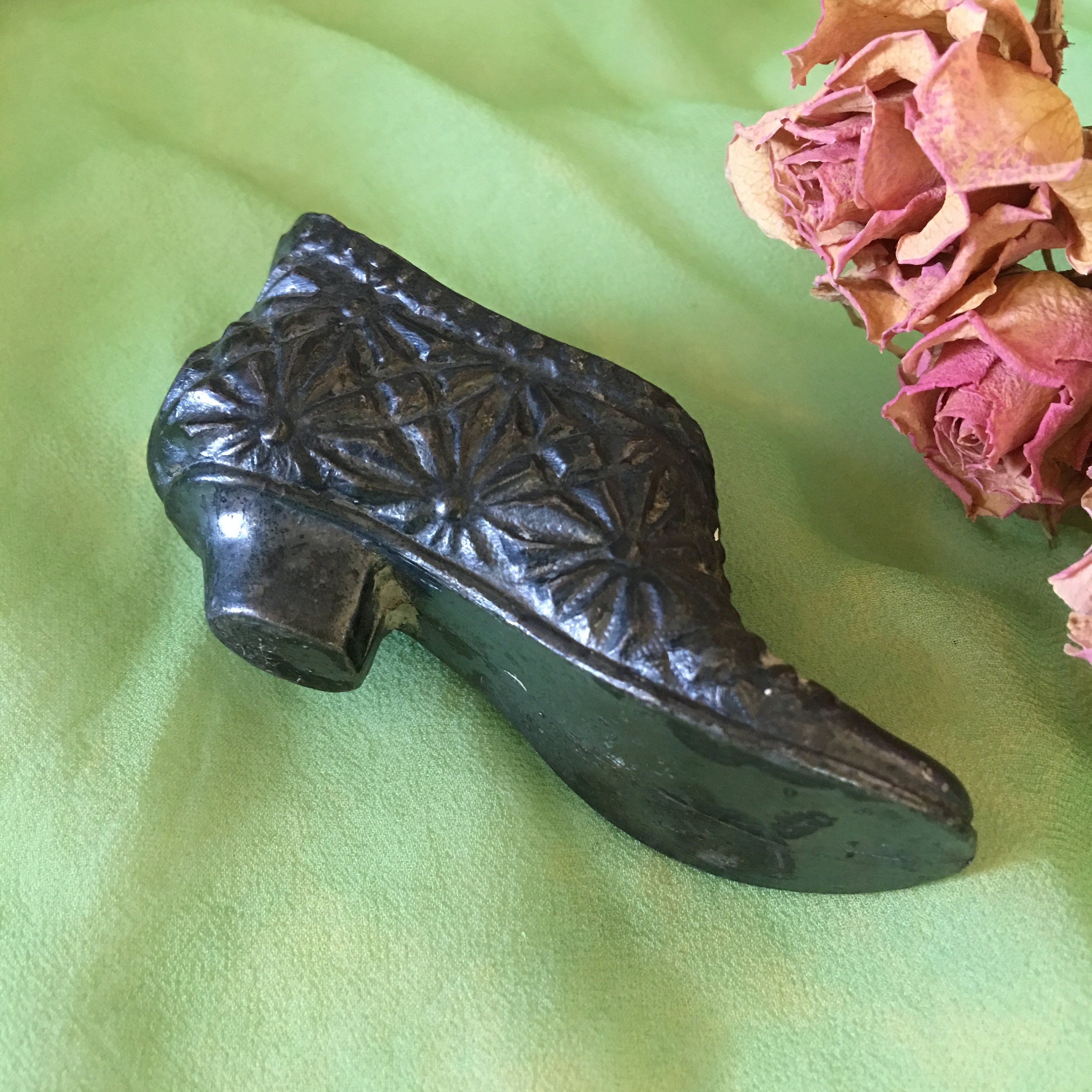 Vintage Metal Boot. Decorative Miniature Boot to Repurpose for Pin ...
