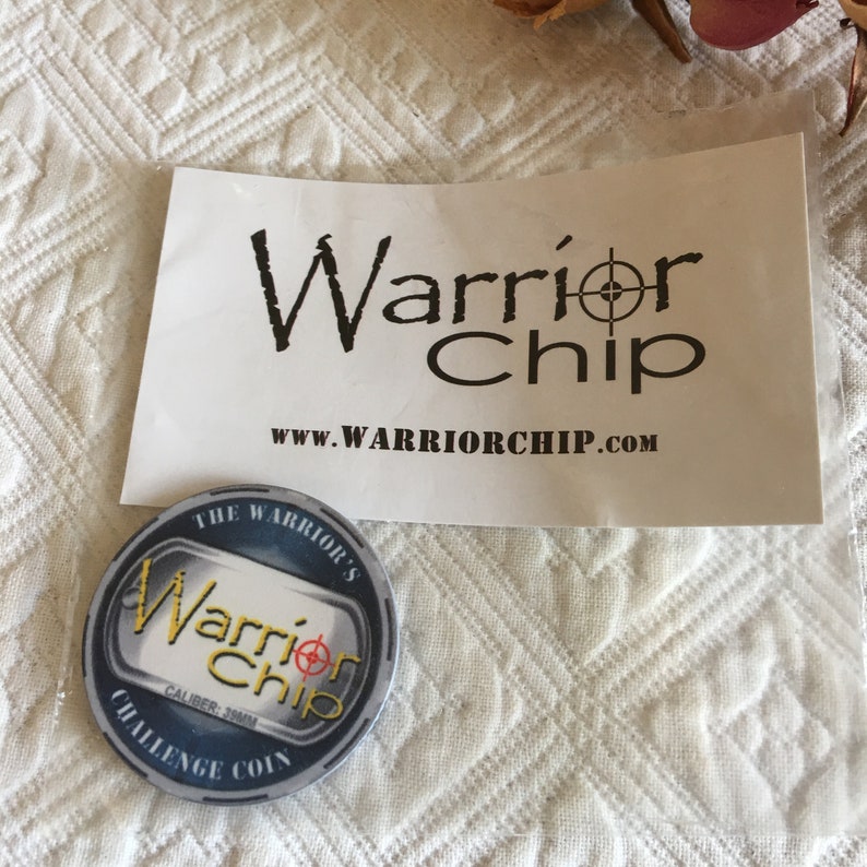 Vintage Ceramic Challenge Coin Military Poker Chip. The | Etsy