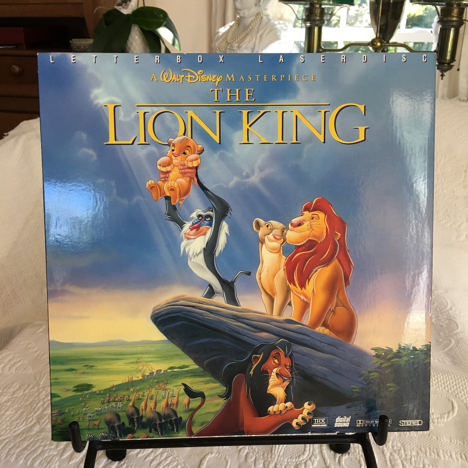 Vintage Laser Disc of the Lion King. Dolby Surround Stereo - Etsy