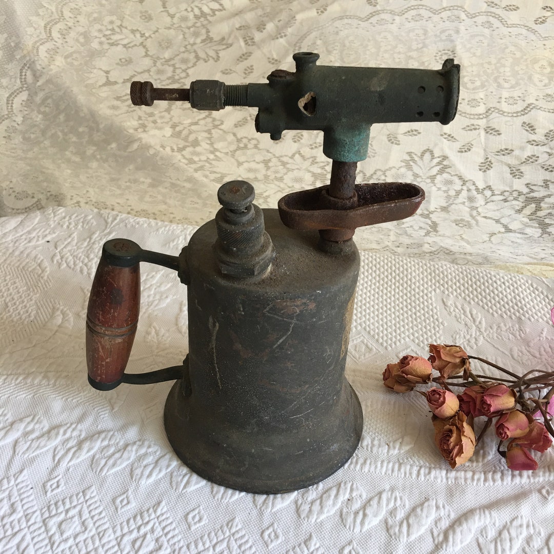Vintage Otto Bernz Bronze Blow Torch. Welding Blow Torch Propane or Gas ...