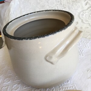 Vintage Casey Pottery Cookie Jar. Made in Marshall, Texas. Three Apple ...