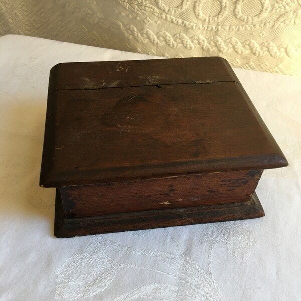 Antique Wooden Box - Etsy