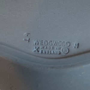 Vintage Wedgwood Blue & White Small Plate. Display or Use for a Trinket ...