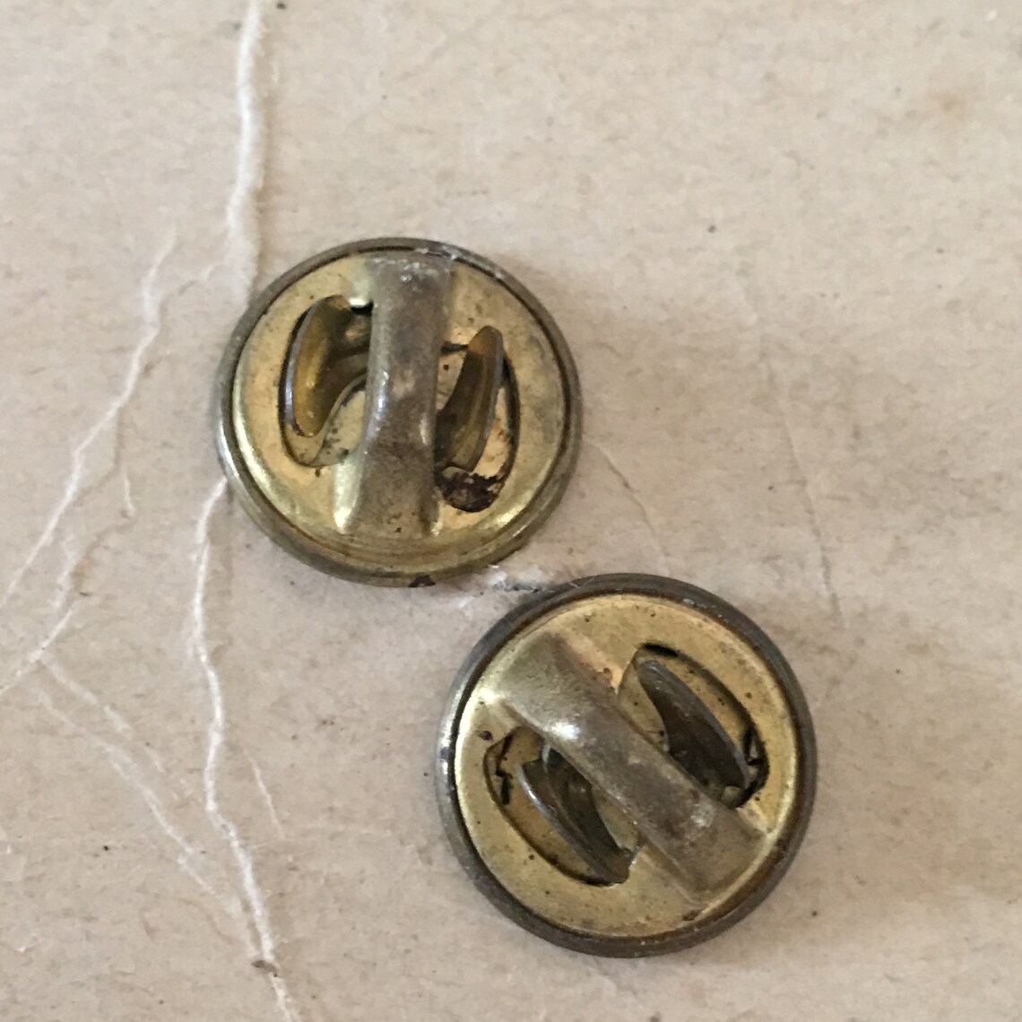 Vintage Military Pins. These Gold Military Pins Each Have 2 | Etsy