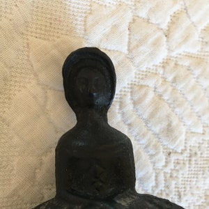 Vintage Cast Iron Southern Bell Brass Bell. Southern Lady With Parasol ...