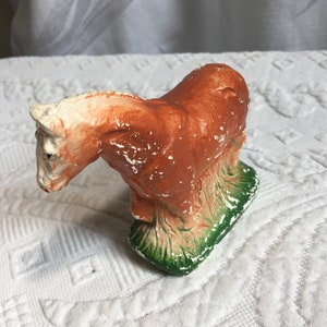 Vintage Chalkware Animals. Choose Horse, Cow, Camel, Sheep or Pig. Add ...