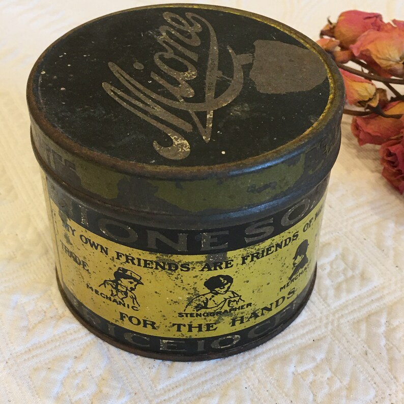 Vintage Mione Soap Tin. Mechanic Stenographer Merchant for - Etsy