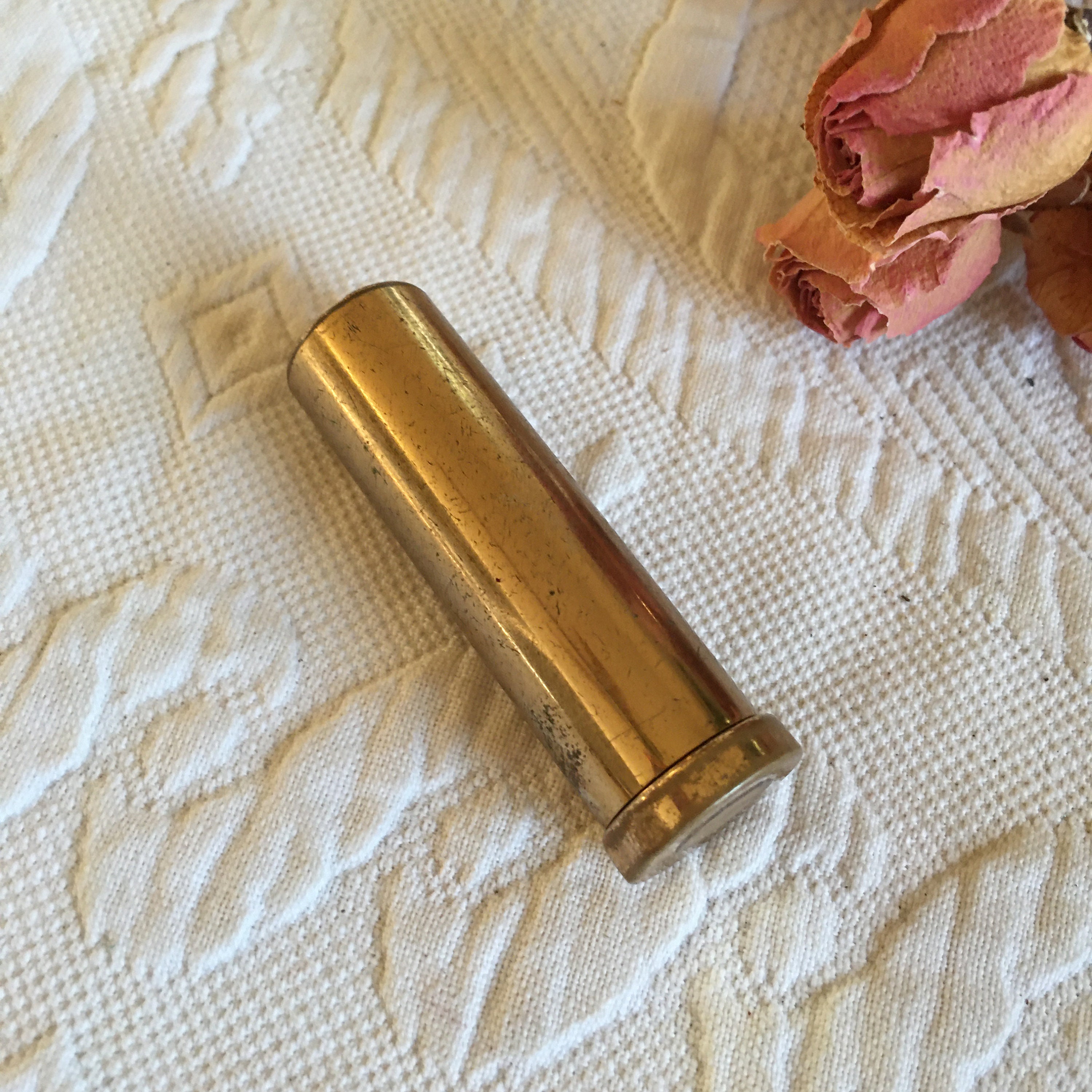 Gold Lipstick Case