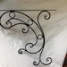 Vintage Wrought Iron Swirls and Curly Cues for Outdoor or Indoor Corner ...