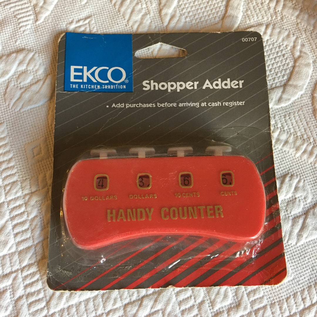 Vintage Ekco Shopper Adder. Add Purchases Before Arringing at Cash ...