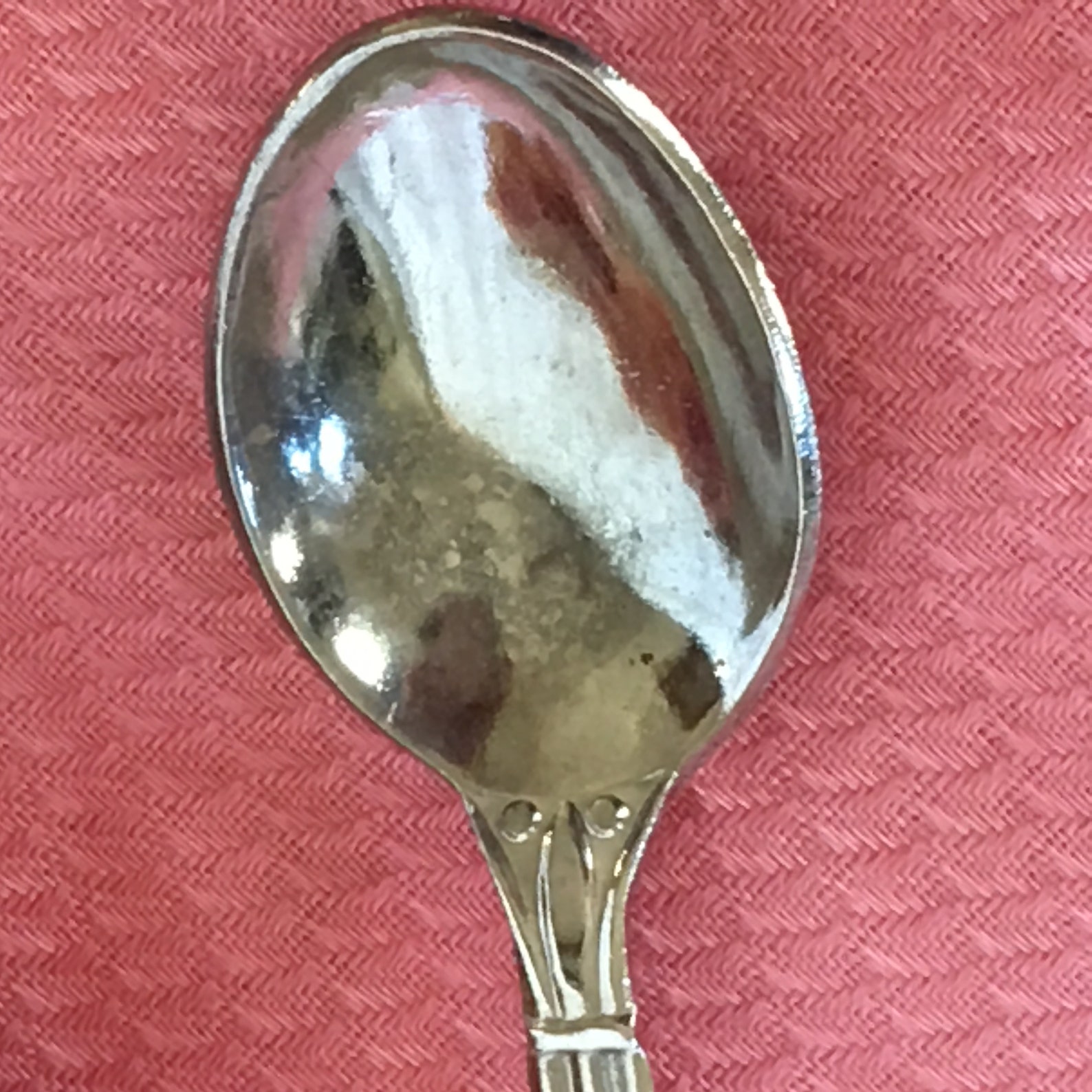 Vintage Collector Spoon With Schweiz and White Cross on Red Shield on a ...