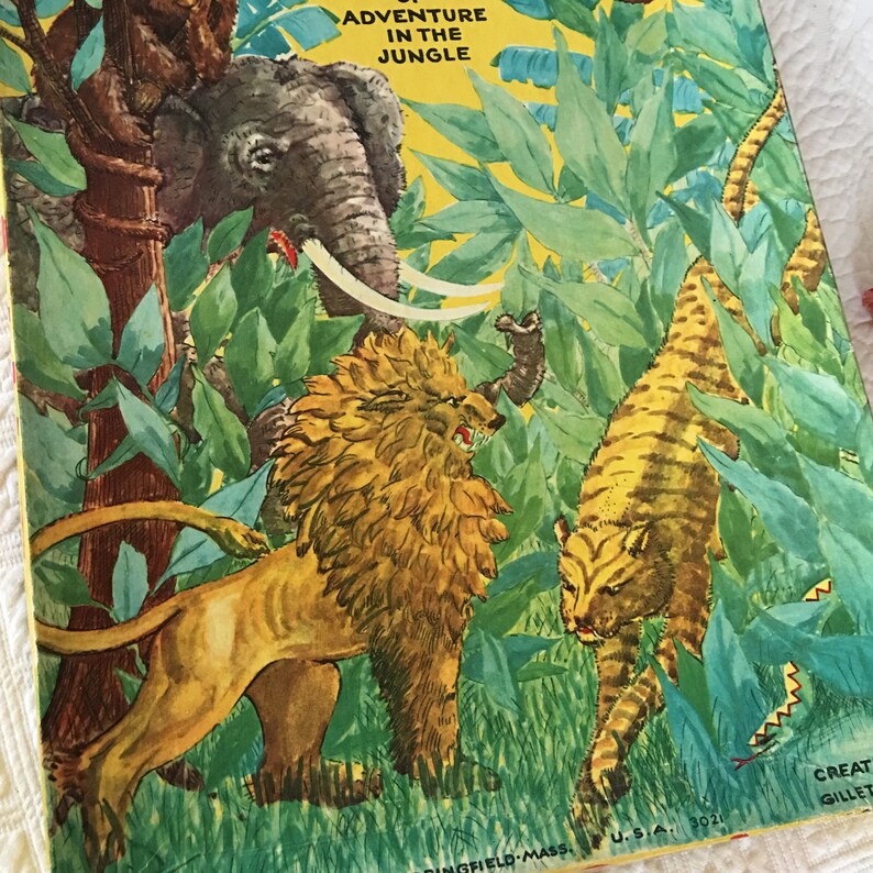 Vintage Board Game. Big Game, an Exciting Game of Adventure in the ...