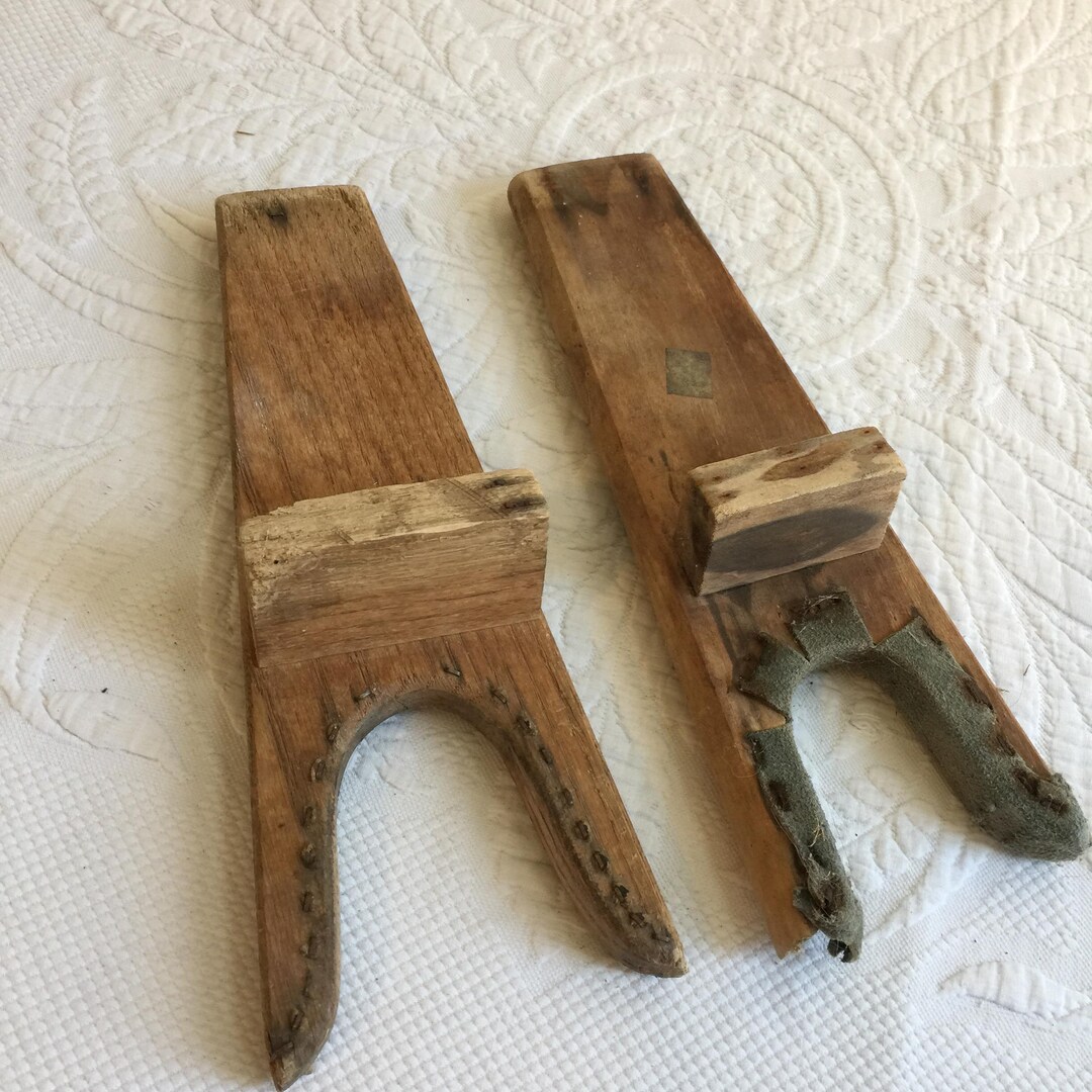 Vintage Bootjack. Wooden Bootjack to Help With Removing Long Leather Boots. Rustic and Primitive ...