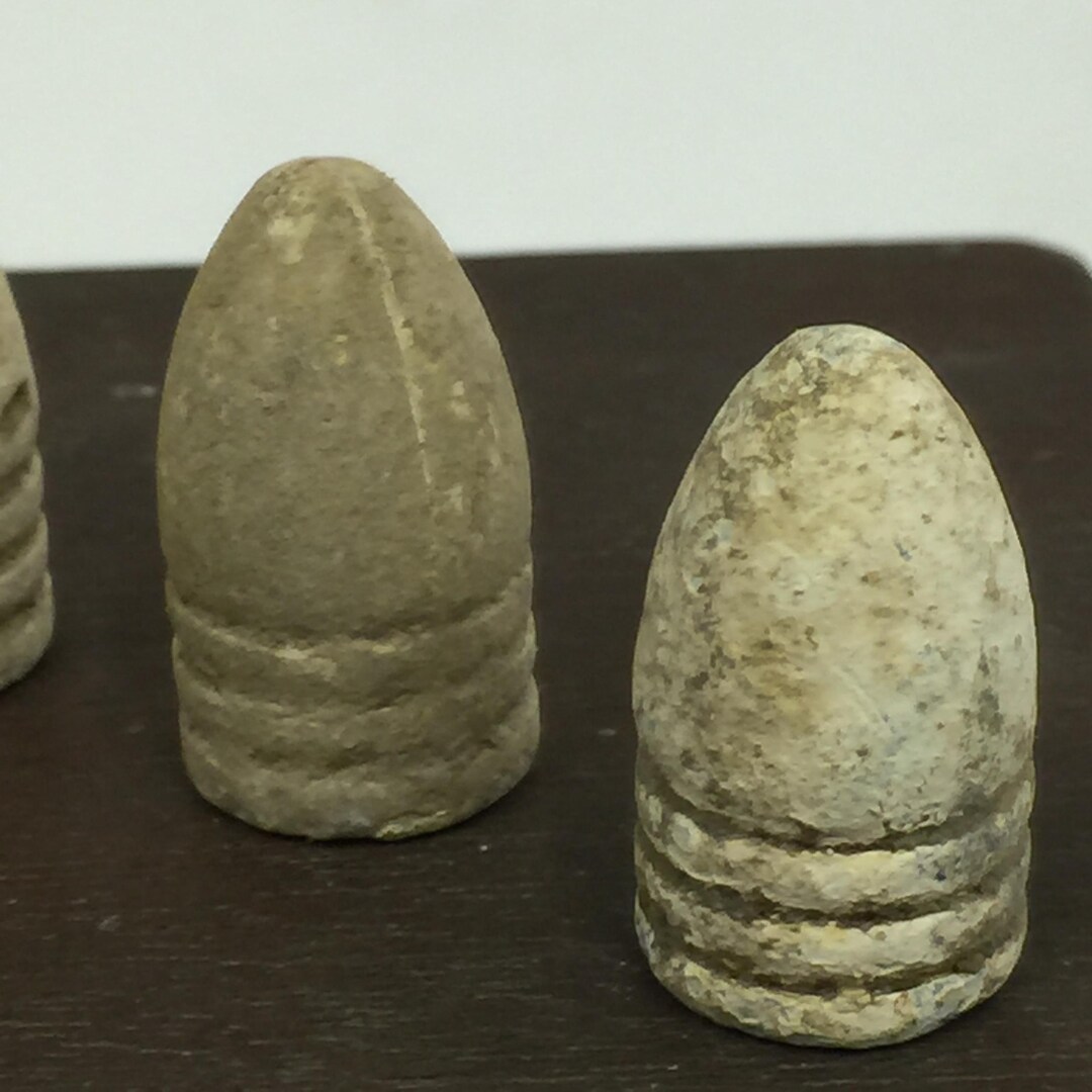 Antique Civil War Dug up Relic Bullets From Battlefields Near ...