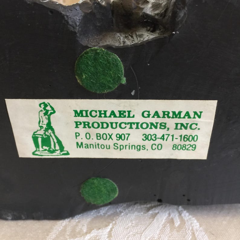 Vintage Pilot Sculpture by Michael Garman in 1973. Pilot Looking to the ...