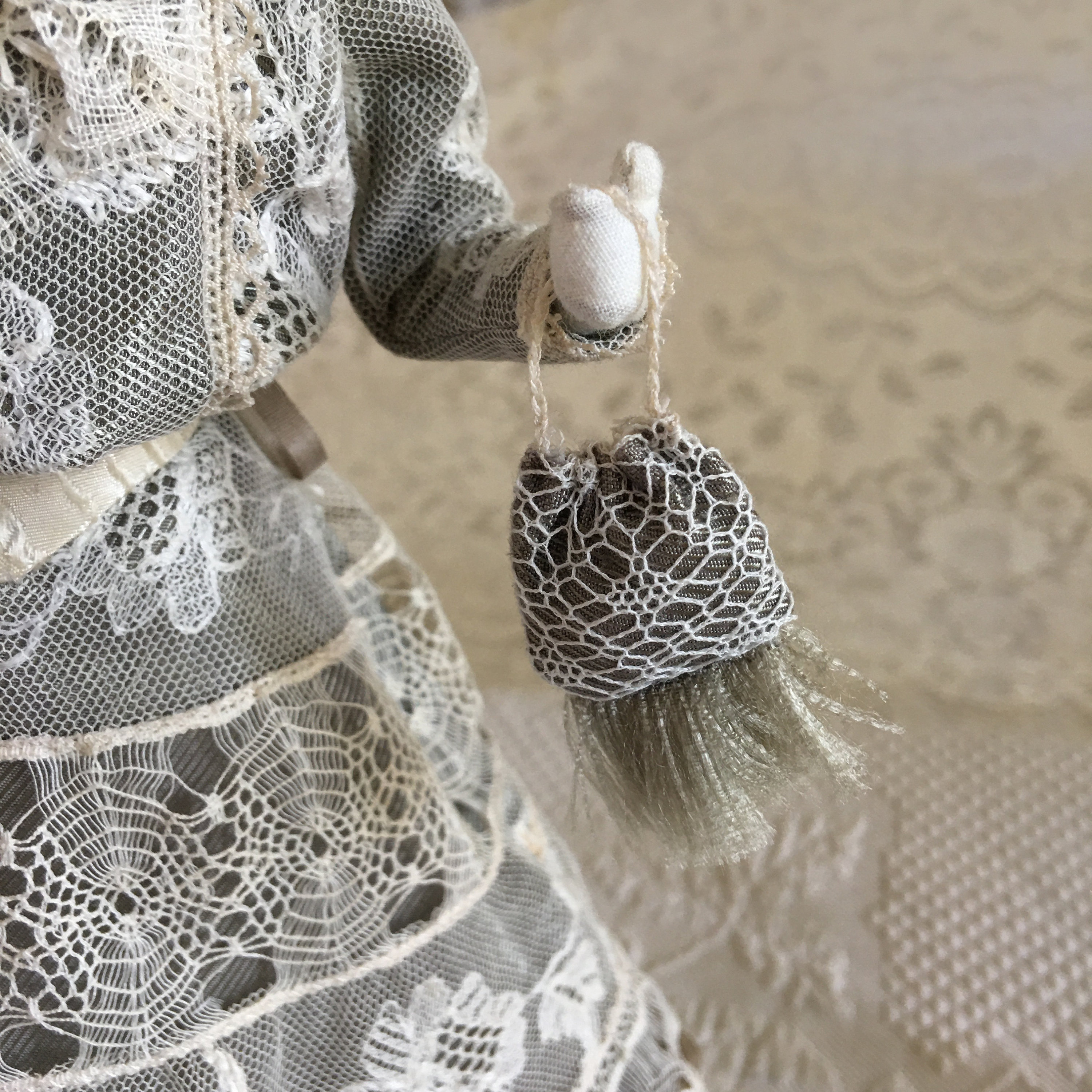 Vintage Exquisite Lace Doll. Remember When Original Hand Made - Etsy UK